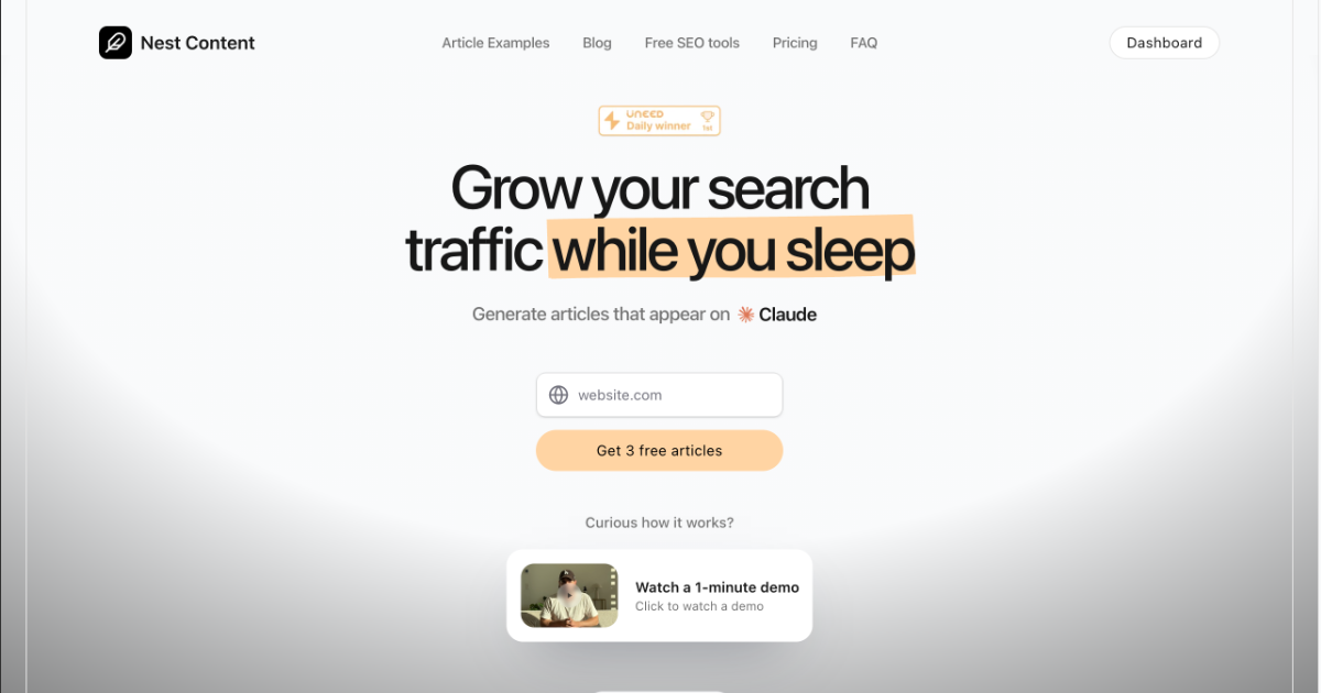 Nest Content - The all-in-one content creation platform